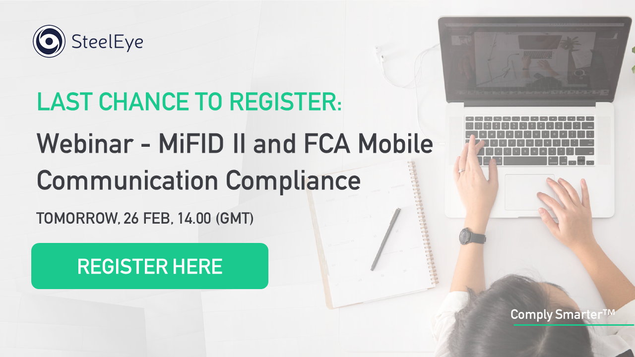 Webinar: MiFID II and FCA mobile communication compliance